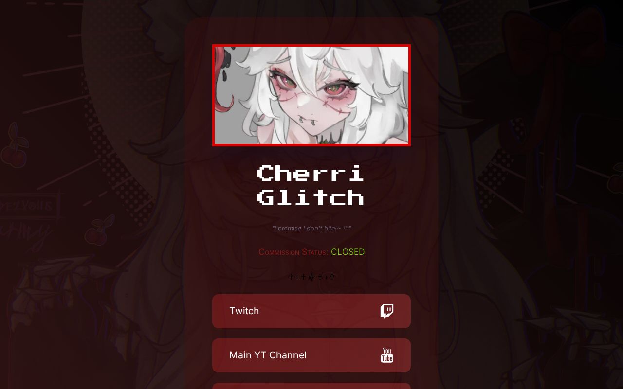 CherriGlitch Socials